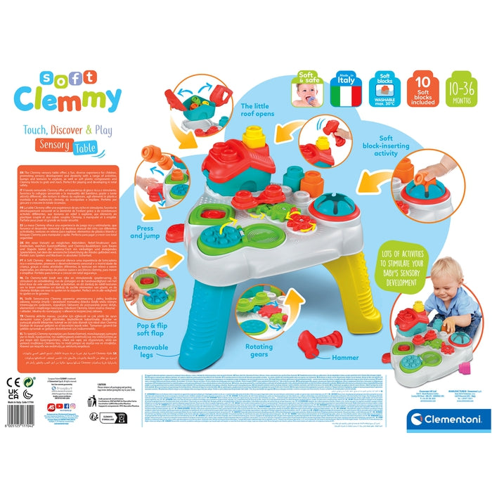 Touch, Discover & Play Sensory Table Clementoni UK